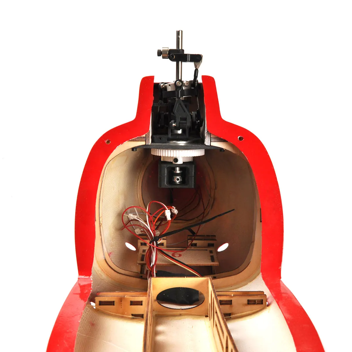 Gas RC Helicopter Unassembled Kit AS350 Airzermatt Toy Helicopter Kit