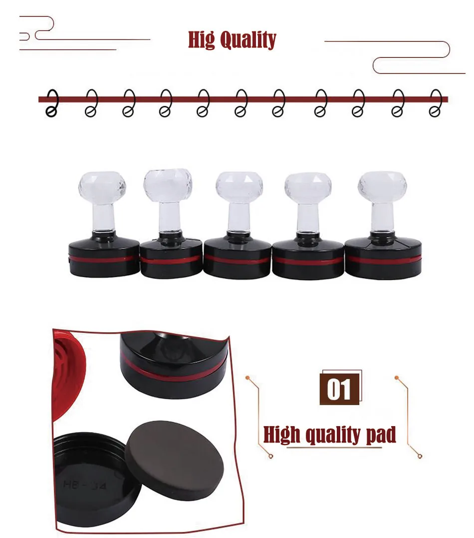 Round 40mm Flash Stamp Raw Material Self Inking Stamp Material Received ...