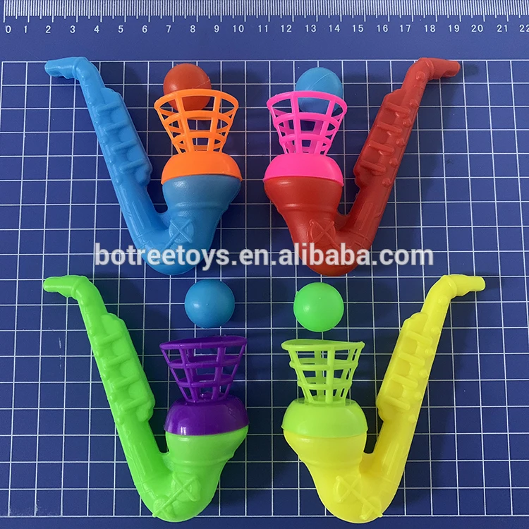 Wholesale Funny Saxophone Shaped Blowing Ball Toy Exercise Vital ...