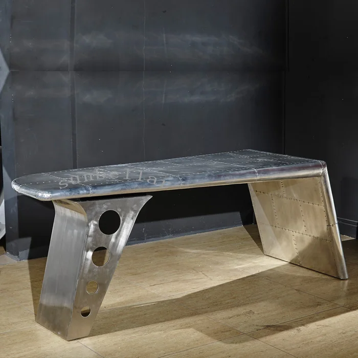 Restoration Hardware Aviator Desk - Handmade Aviation Furniture
