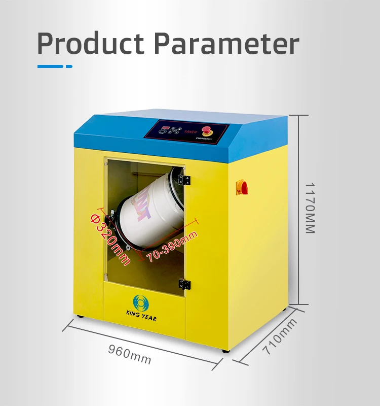 Liquid Automatic Gyroscopic Paint Mixing Equipment Mixer Machine For ...