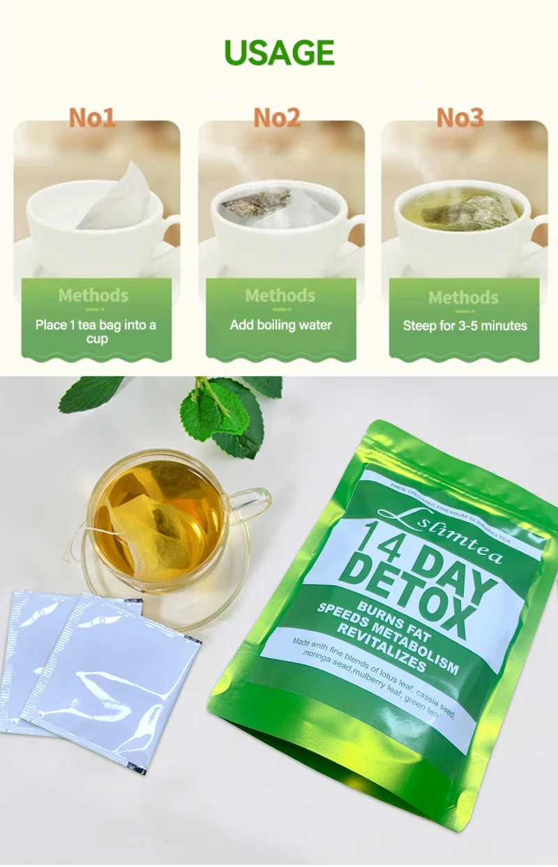 Slim Detox 28 Days Ultimate Tea Teatox Pyramid Own Brand Skinny White ...