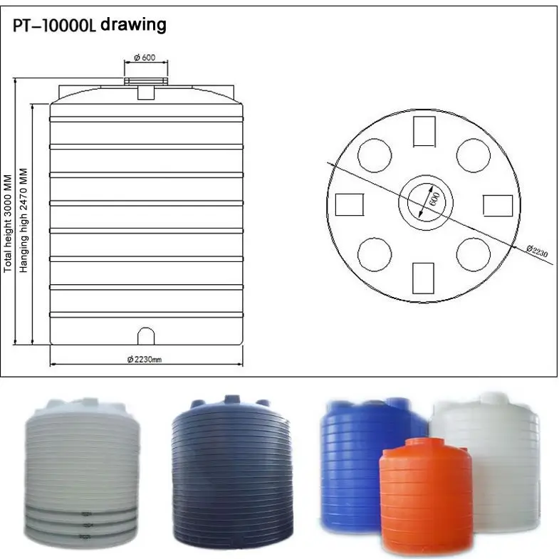 2000l Plastic Water Tank - Buy Plastic Water Tank Pe Water Tank Water ...