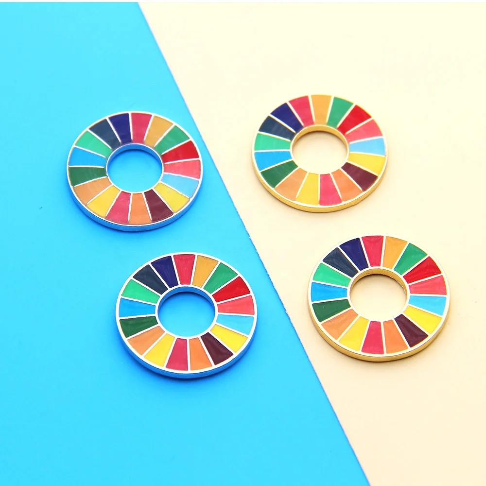 SDG Pins - Customizable Sustainable Development Goals Badges
