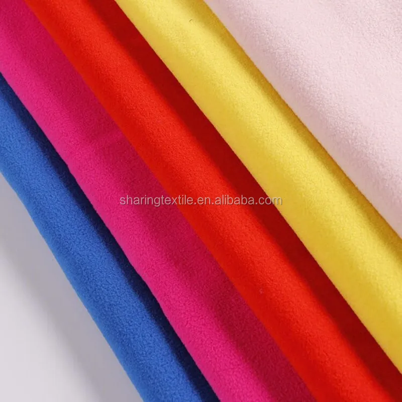 Repreve Recycled RPET Knitted Polyester Polar Fleece Fabric