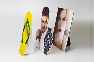Custom Foam Core Counter Card Strut Cards | Tabletop Easel Signs with ...
