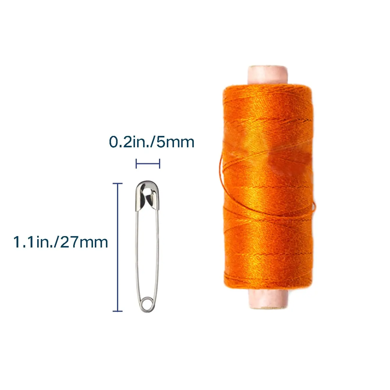 500 Safety Pin Combination,5 Different Sizes Of Bulk Safety Pins Rust ...