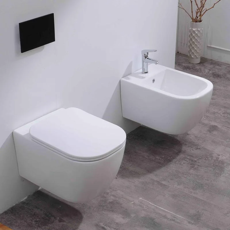 Pequena Casa Pia Wc Wc Japão Armário Combinação Quadrado Preto ...