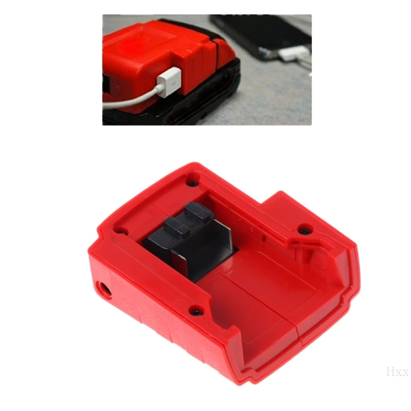 Usb Charging Port Adapter For Milwaukees 14.4v 18v Lithium Rechargeable ...