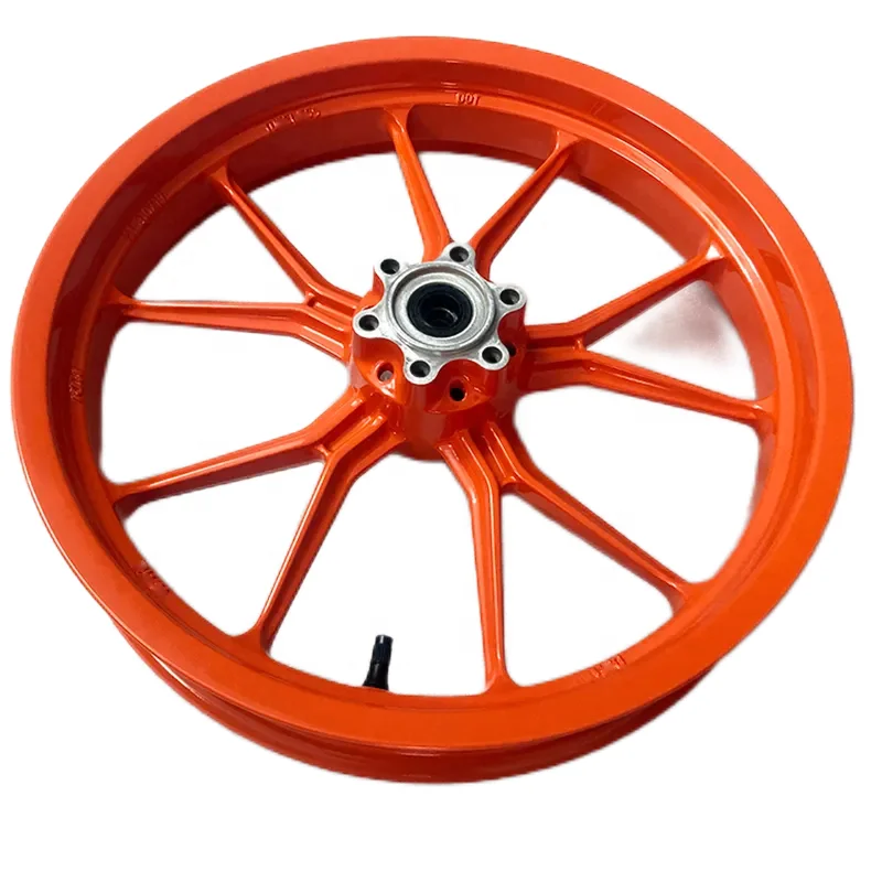 JSSHZ 10 Inch Aluminum Wheel Hub 10 "double Disc Brake Wheels 3.00-10 ...