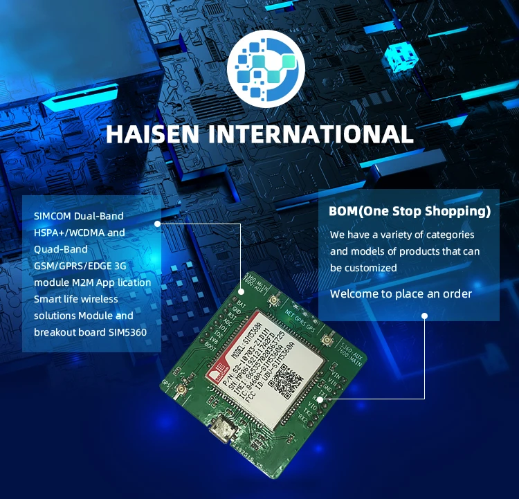 Simcom Sim7600 Sim7600e-h Sim7600a-h Lte Cat4 4g Module Development ...