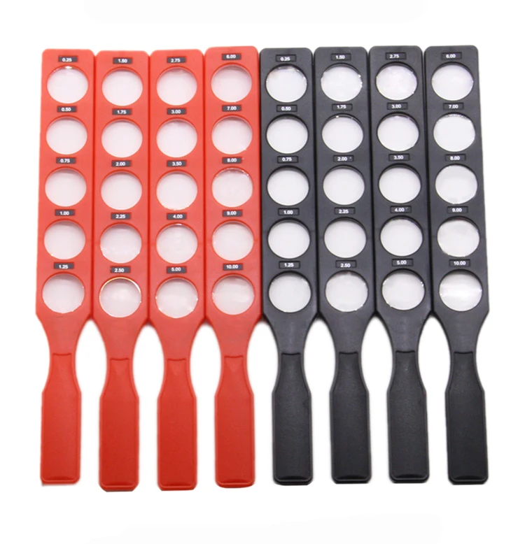 Ophthalmic Flipper Board Lens - Retinoscopy Rack Set