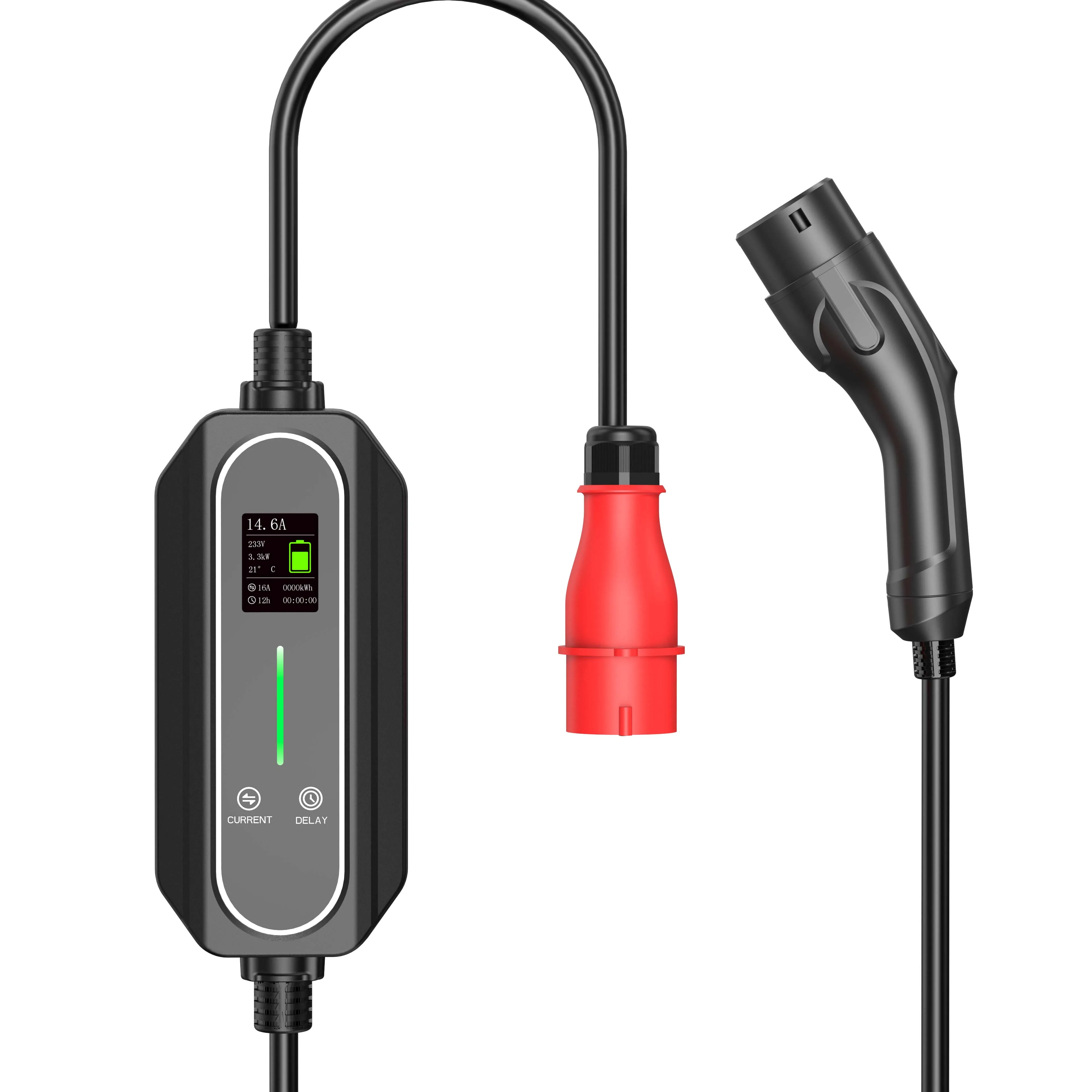 Workersbee 32A 400V 22KW Portable EV Charger - IP67 Certified