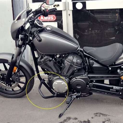 DIYIYUN Motorcycle Front Engine Guard for Yamaha V Star