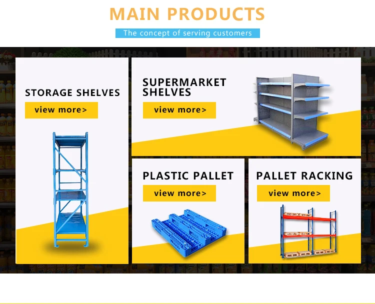Galvanized Steel Pallet Rack Accessory for Heavy Warehouse Storage ...