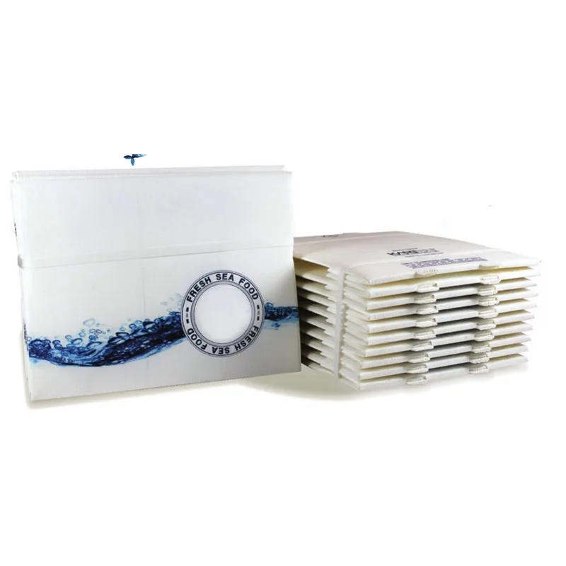 Factory Plastic PP Hollow Sheet Frozen Fish Packing Boxes