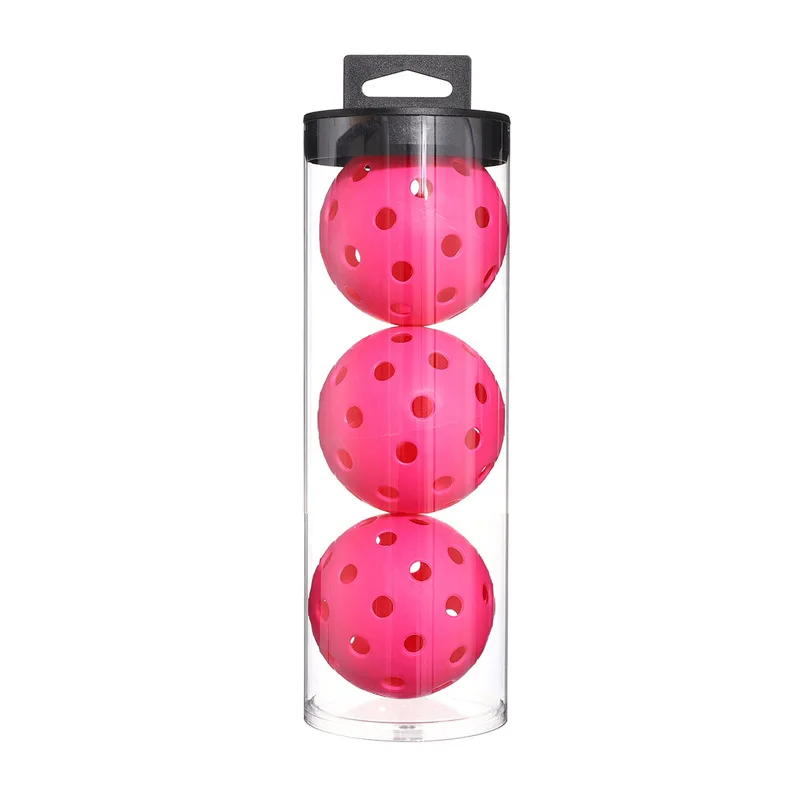 Pickleball Balls, 40 Holes Pickle Balls with Plastic Box,USAPA High ...