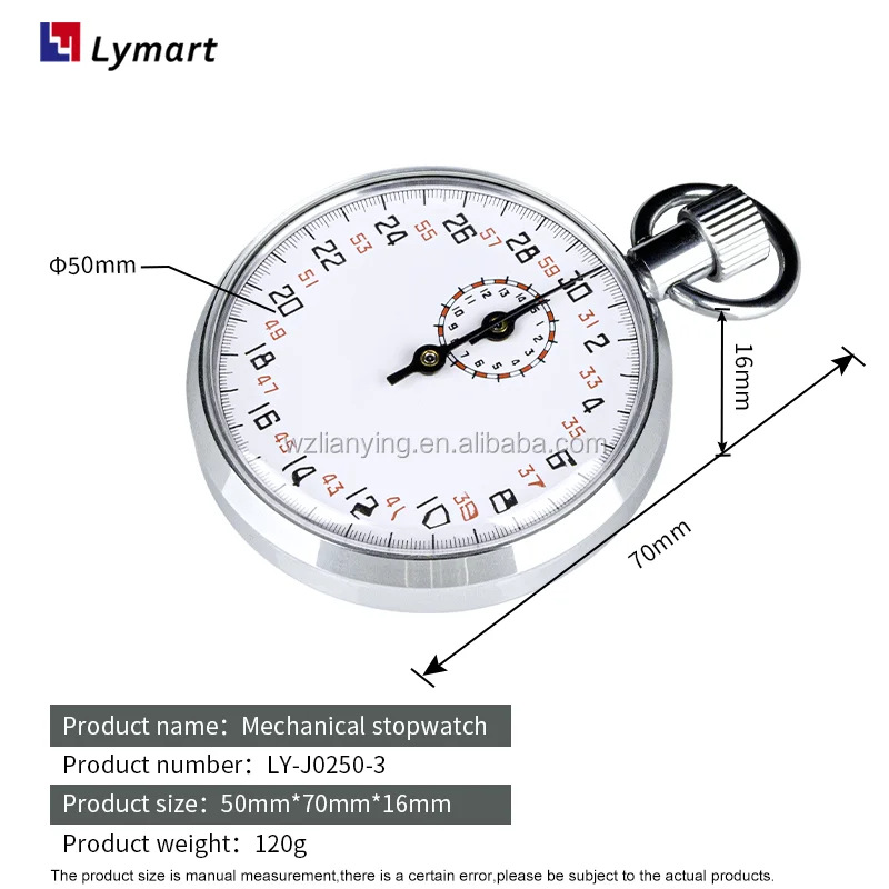 Analog Racing Stopwatch Mechanical Timer With Pause - Buy Racing ...