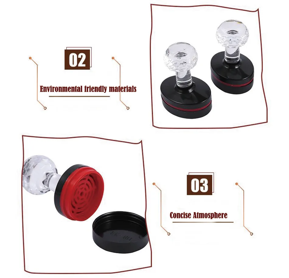 Round 40mm Flash Stamp Raw Material Self Inking Stamp Material Received ...