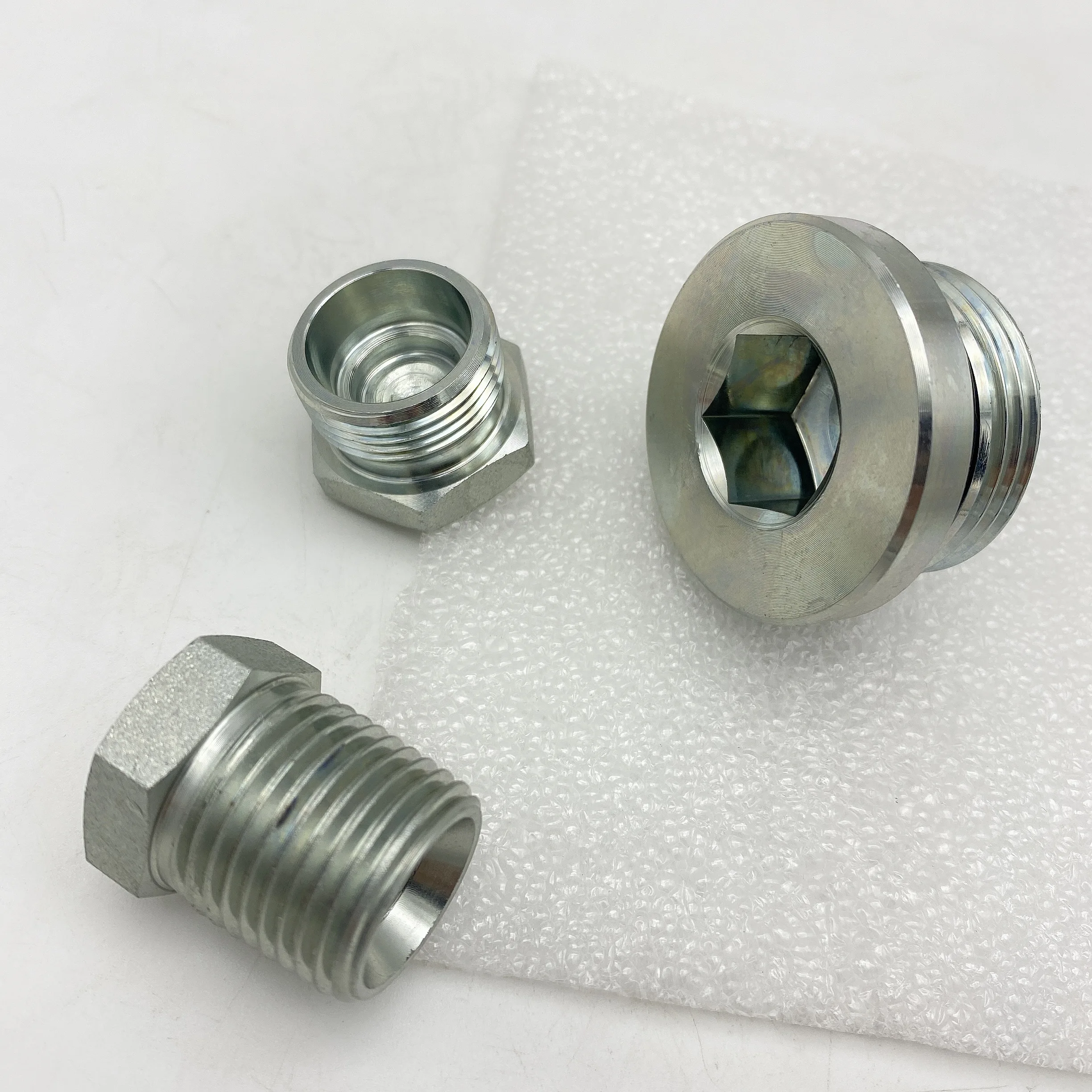 High Quality Parker Standard Male Thread Hollow Hex Hydraulic Plug Zinc ...