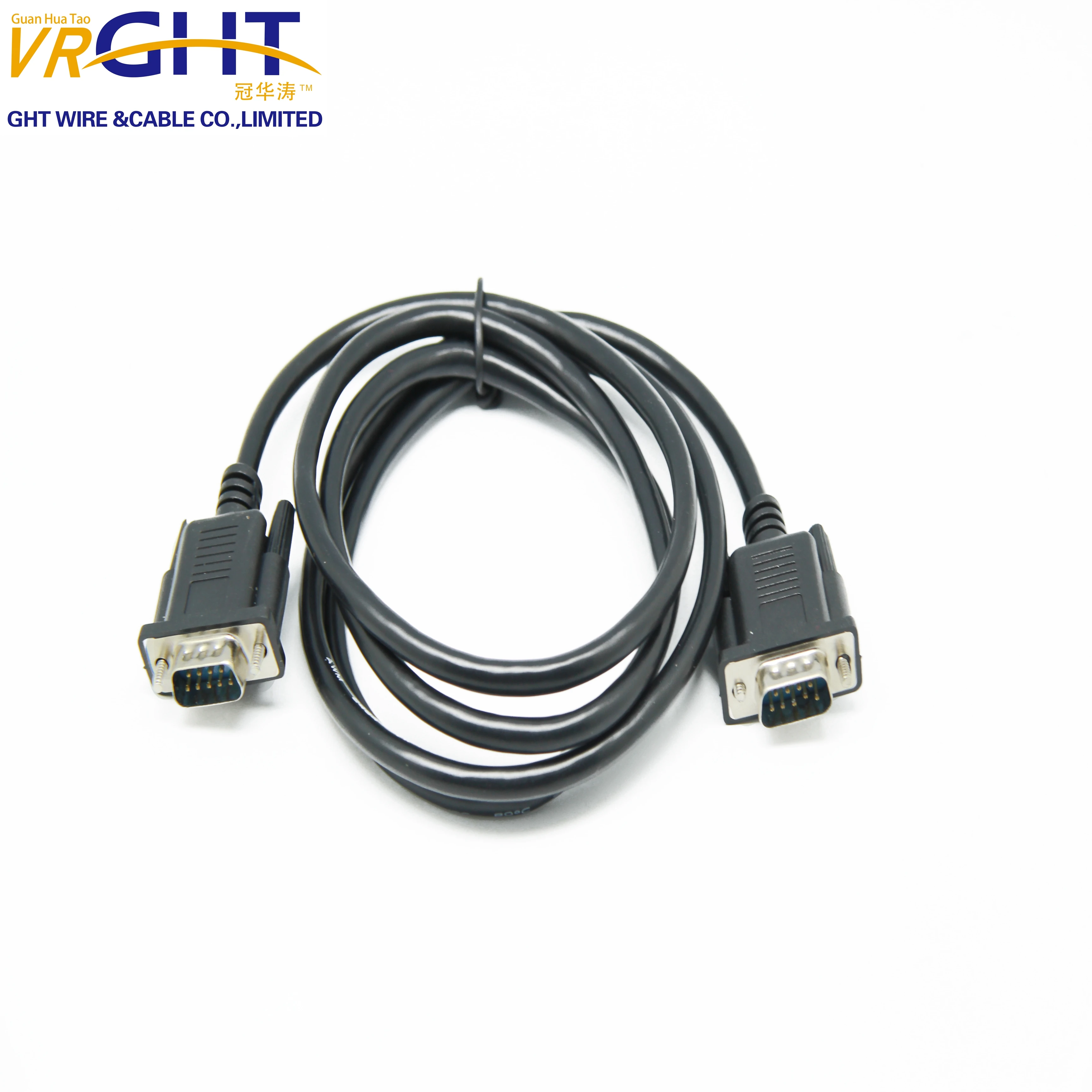 Wholesale 9 Pin Female To 15 Pin Male Vga D004 Db9 Cable For Tv Projector To Computer Monitor 10 ...