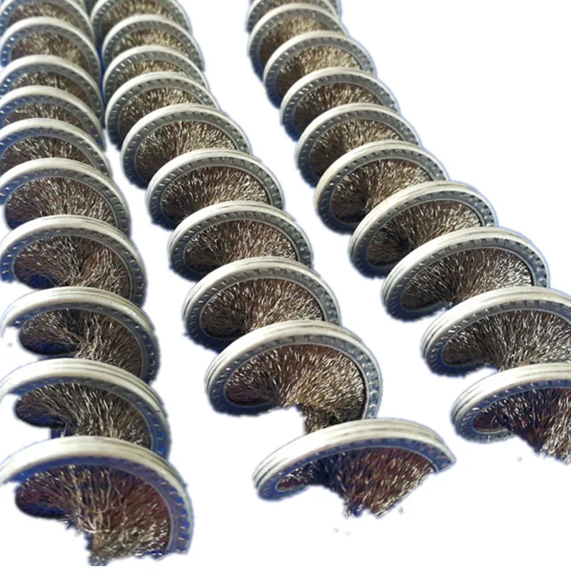 Mini Inside Coil Spiral Cleaning Wire Brush - 360° Cleaning Metal Rode