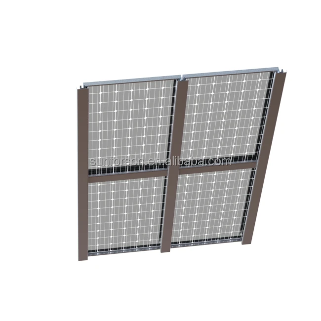 Transparent Waterproof Solar Mount - Veranda BIPV Mounting Structure