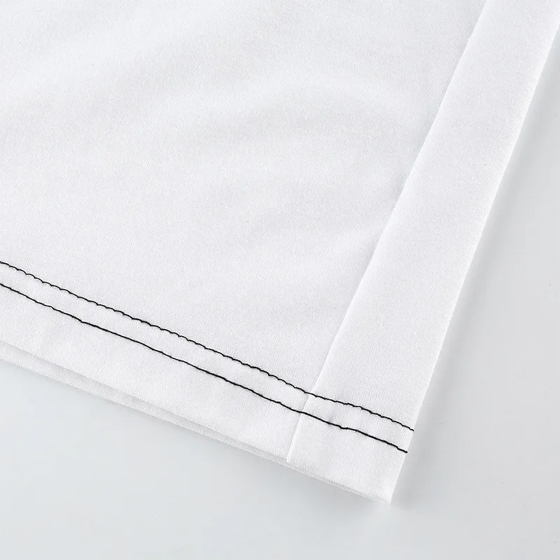 Streetwear Oversized Split Color T Shirt Women| Alibaba.com