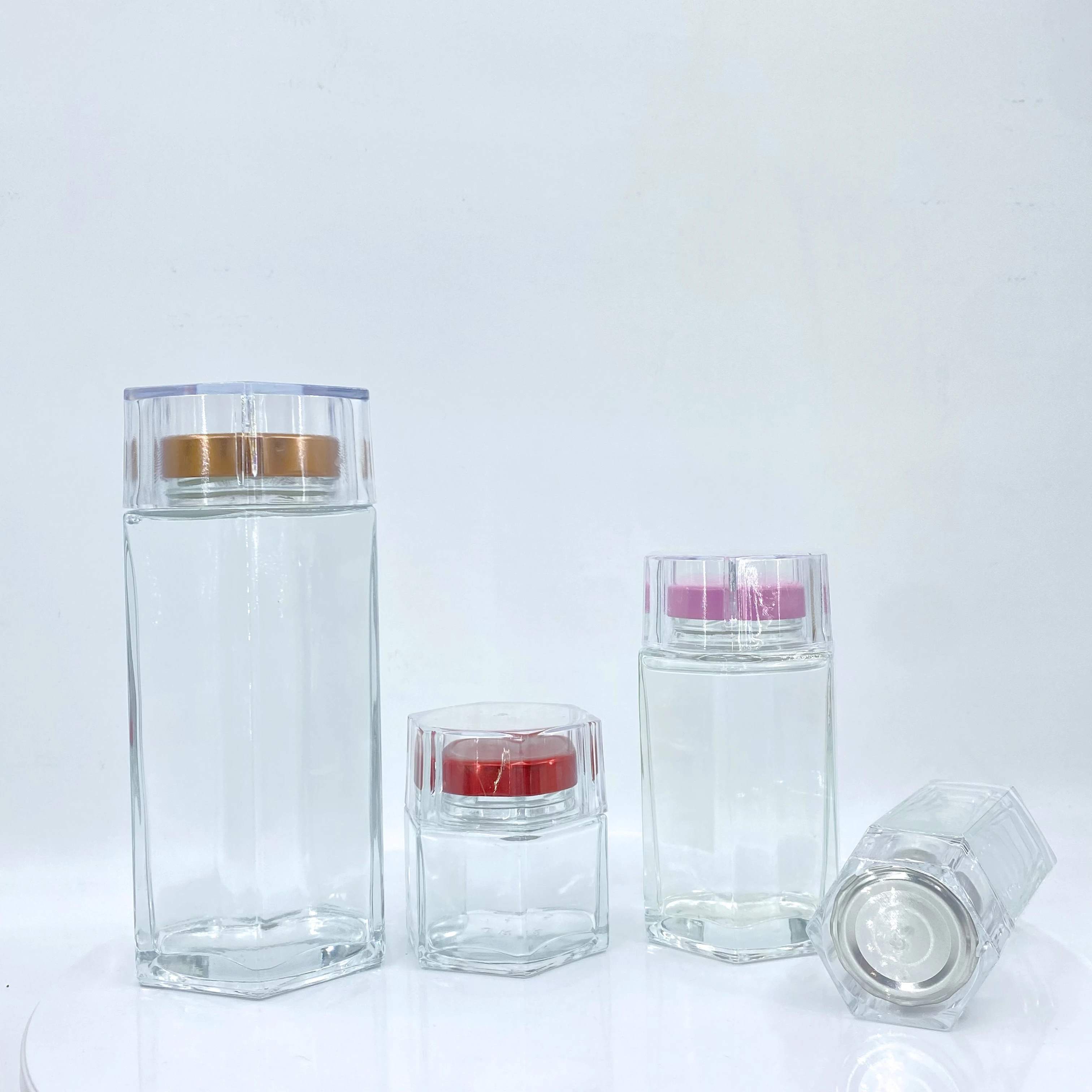 Wholesale Of Multi Specification Hexagonal Bird's Nest Bottles Honey ...