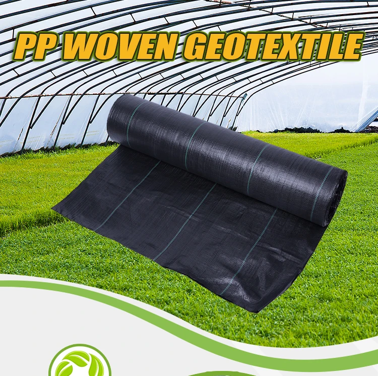 Road Construction Pp Woven Geotextiles/water Permeable Fabrics - Buy ...