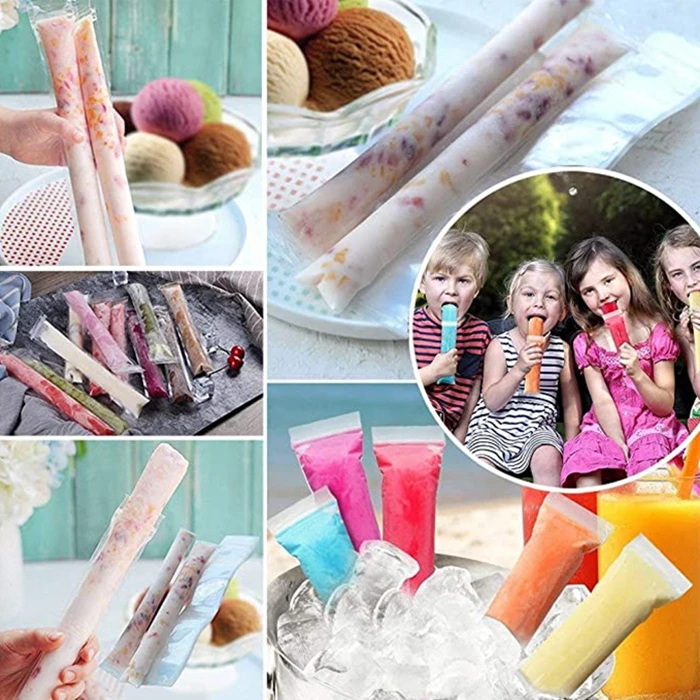 Tip Top Ice Lolly - Custom Printed Zip Ice Cream Popsicle Bag