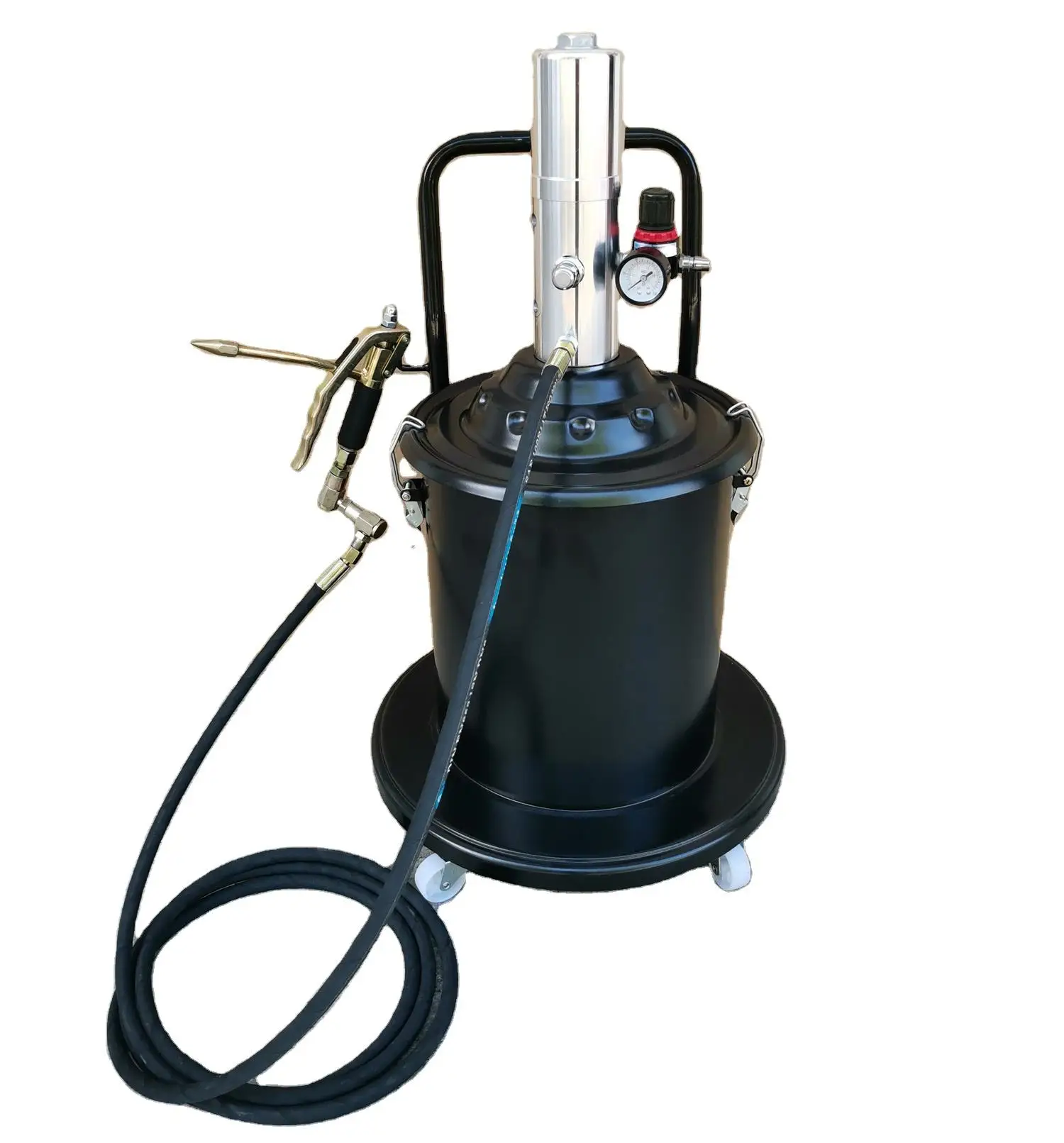 5 Gallons Air Operated Grease Pump 20 Liter Pneumatic Lubricator With ...