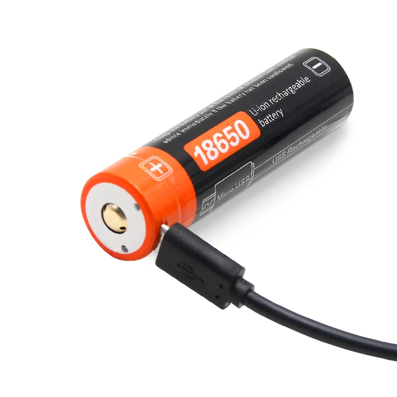 3.7V 18650 Lithium Ion Battery - 2600mah Rechargeable Power