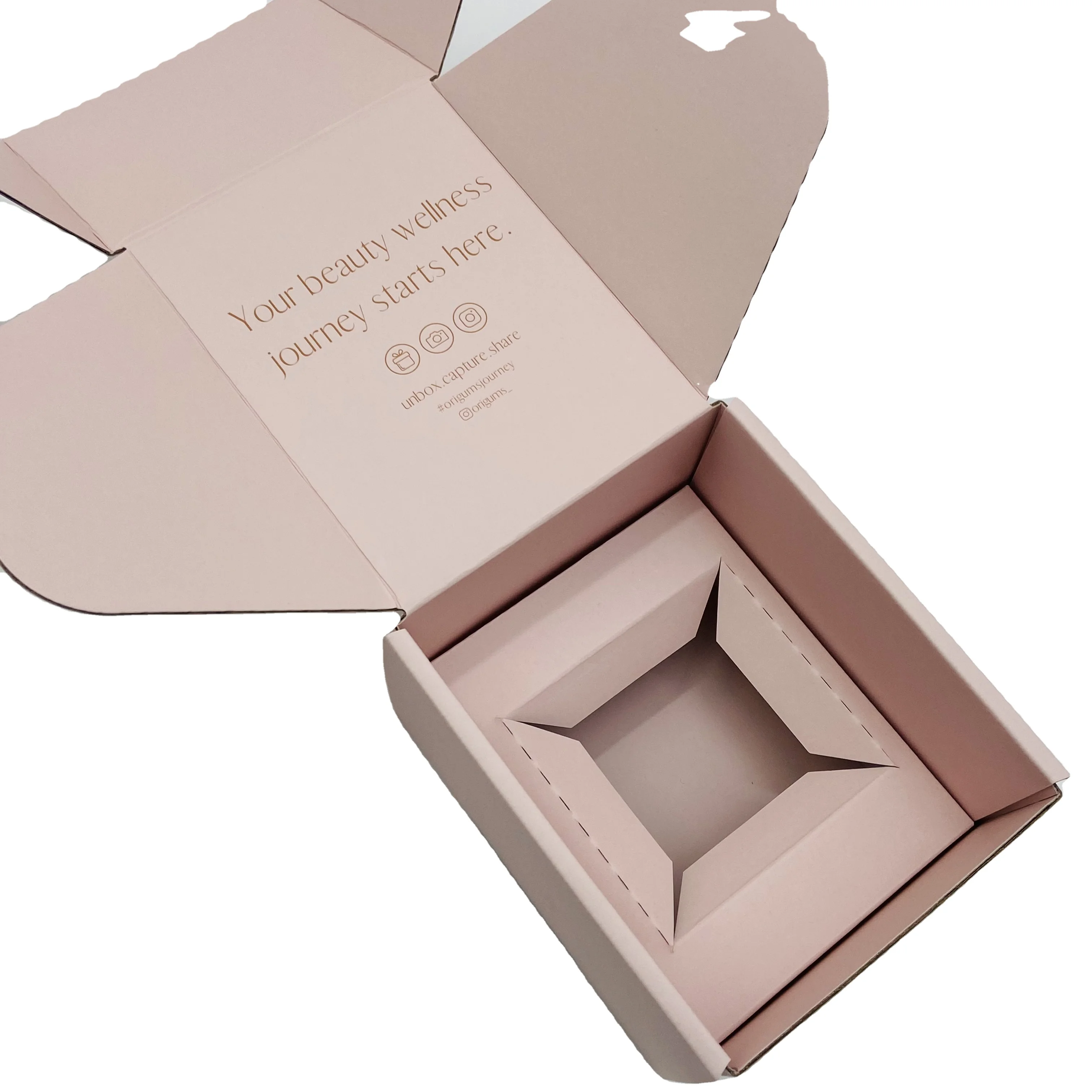 Modern Luxury Customized Corrugated Paper Boxes With Insert For ...