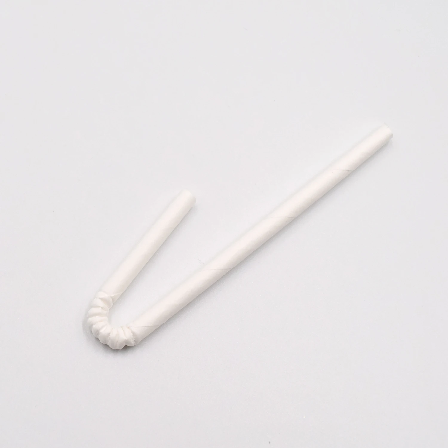 Hot Design White U Shape Colorful Disposable Bendable Paper Drinking ...