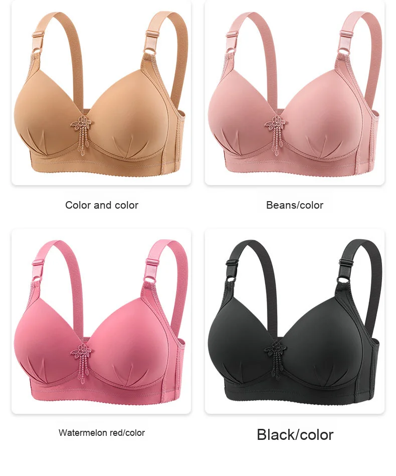 OEM Direct Factory Wholesale Women's Comfortable Breathable Bras Middle ...