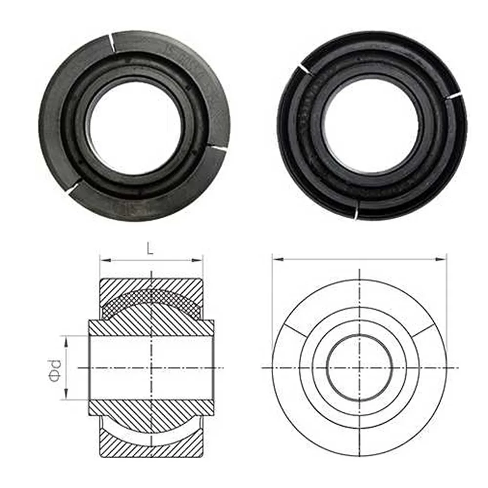 Railway Rolling Stock Use Rubber-metal Spherical Bearings Node - Buy ...
