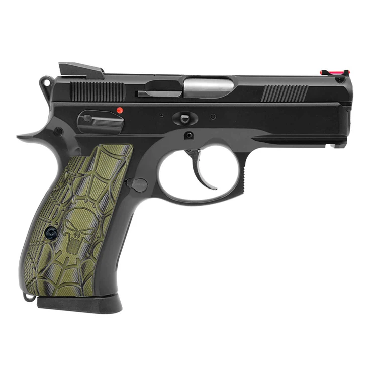 Cz 75 85 Compact Size Custom Cz 75 Sp 01 Grips,Skull Texture Sp-01 ...