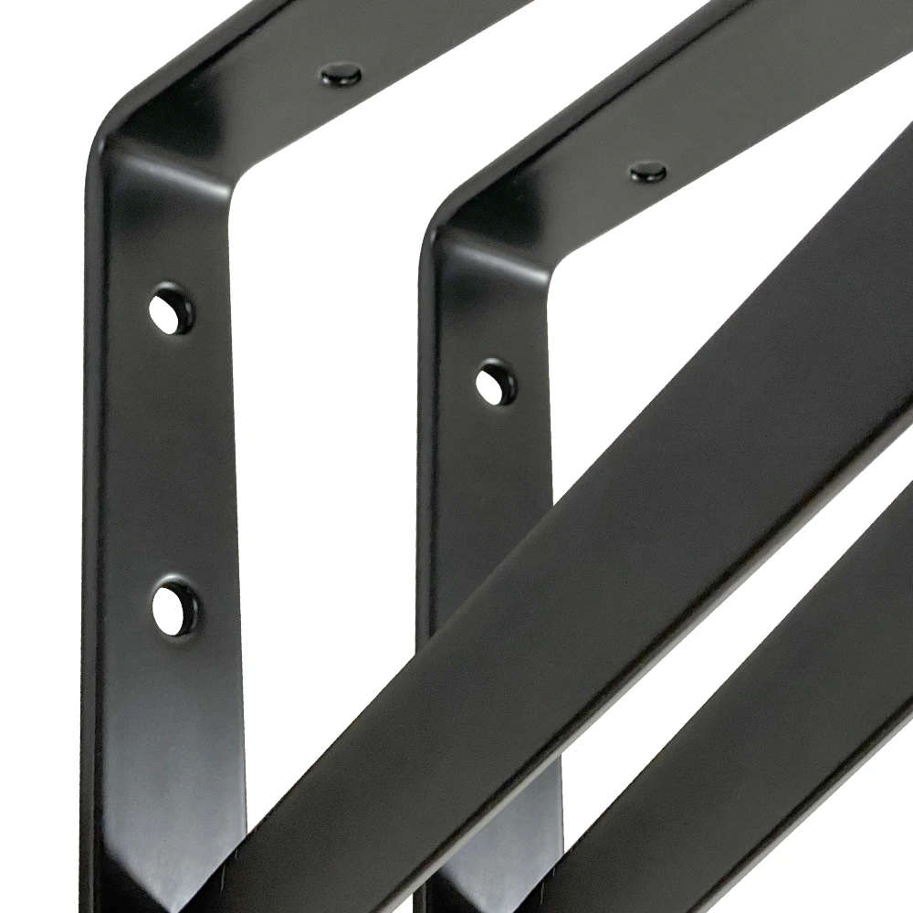 Small Size Heavy Duty Wall Shelf Bracket Steel Flat Angle Bracket ...
