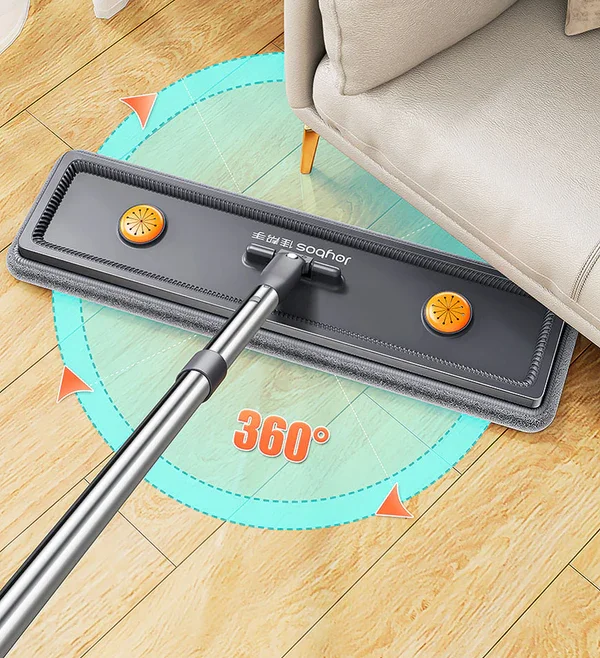 Joybos Mop and Bucket Set with Wringer - Easy Wring Flat Mop System for ...