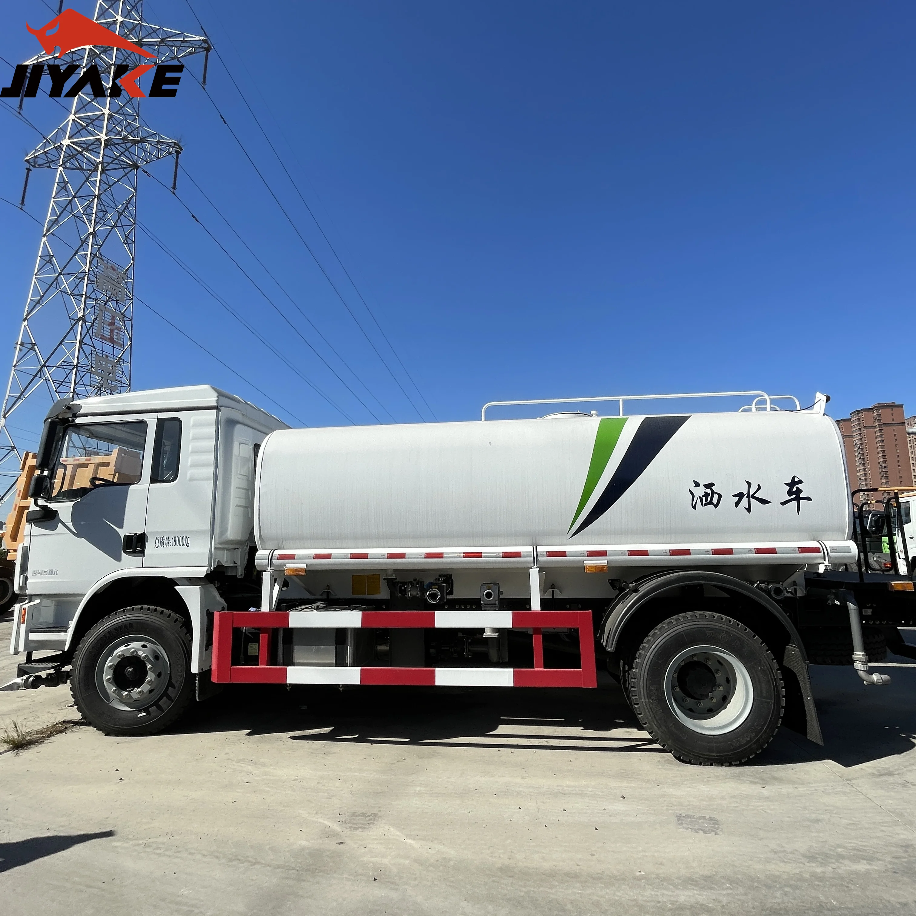 China Brand Shacman Howo Water Tanker Transportation Sprinkler Truck ...