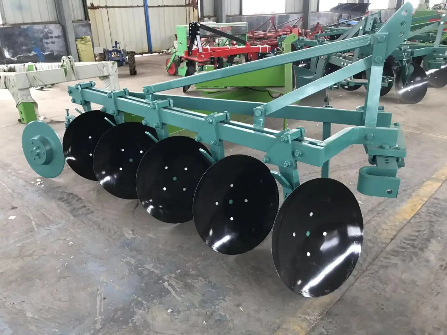 Used Tractor Steel Frame Disc Plough High Productivity Diesel-Powered ...