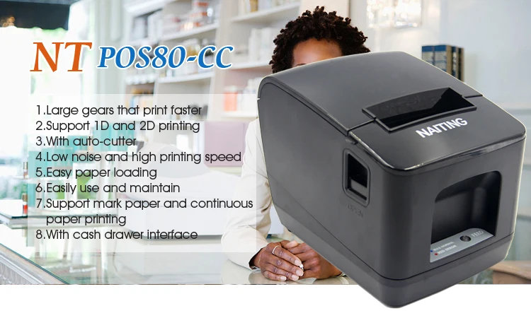 Nt-pos80-ccแล็ปท็อปเครื่องพิมพ์ความร้อนpos 80เครื่องพิมพ์ความร้อนdriver ...