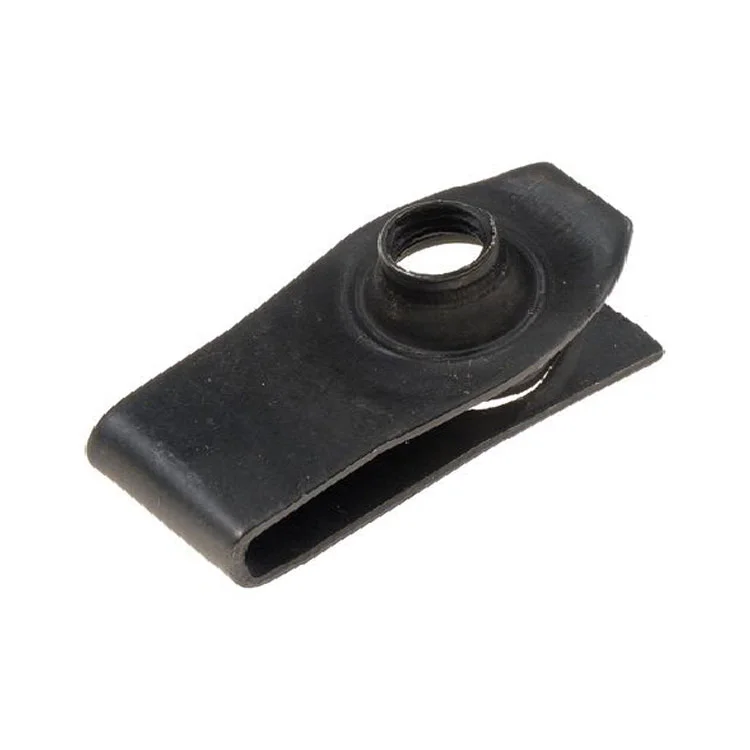Black Phosphate Extruded Tapped Hole Spring U Clip Nut for Autos ...