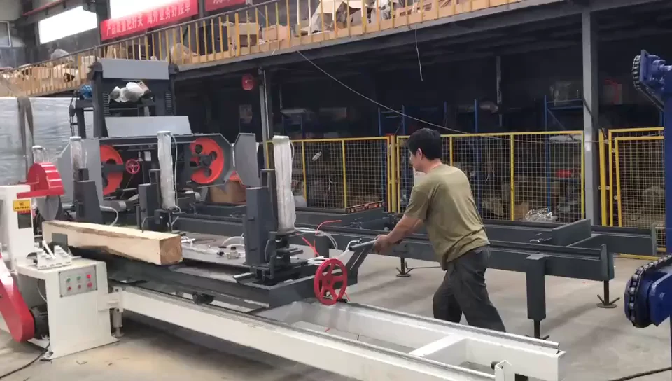 Circular Saw With Linear Guide Rail,Sliding Table Sawmill With Two ...