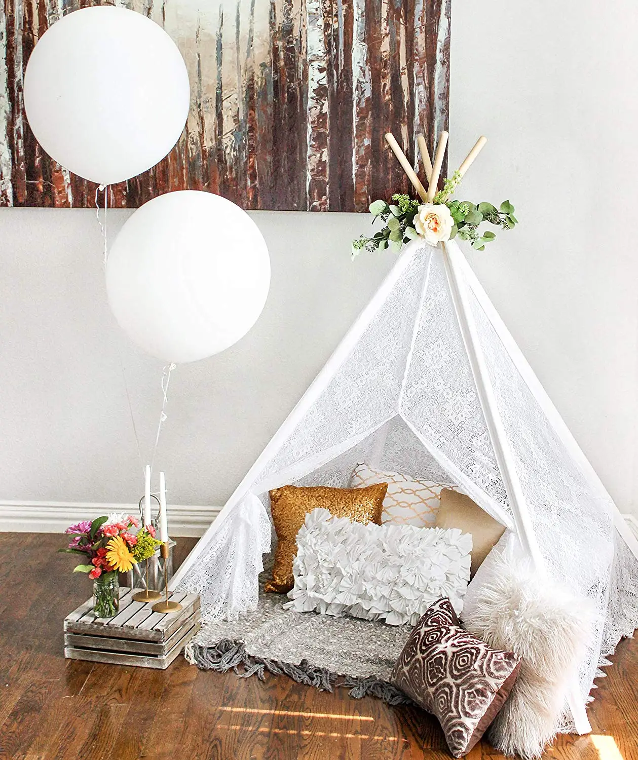 Luxury Lace Teepees - Attractive Play Tents for Kids
