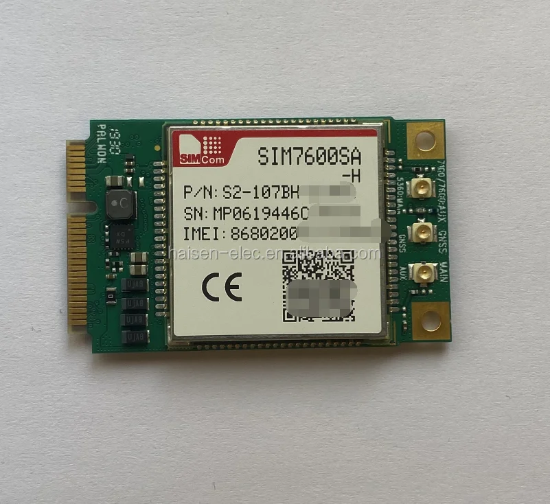 Simcom Sim7600sa-h Pcie 4g Cat-m Y Nb-iot Módulo Lte Cat4 Con Mini ... Simcom Sim7600sa-h Pcie 4g Cat-m Y Nb-iot Módulo Lte Cat4 Con Mini ...
