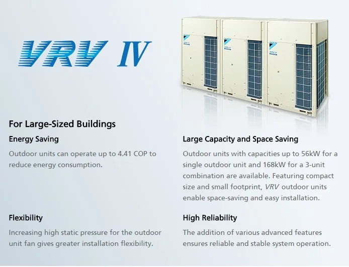 Vrv Vrf Air Cooling System Multi-split Type Air Conditioner For ...