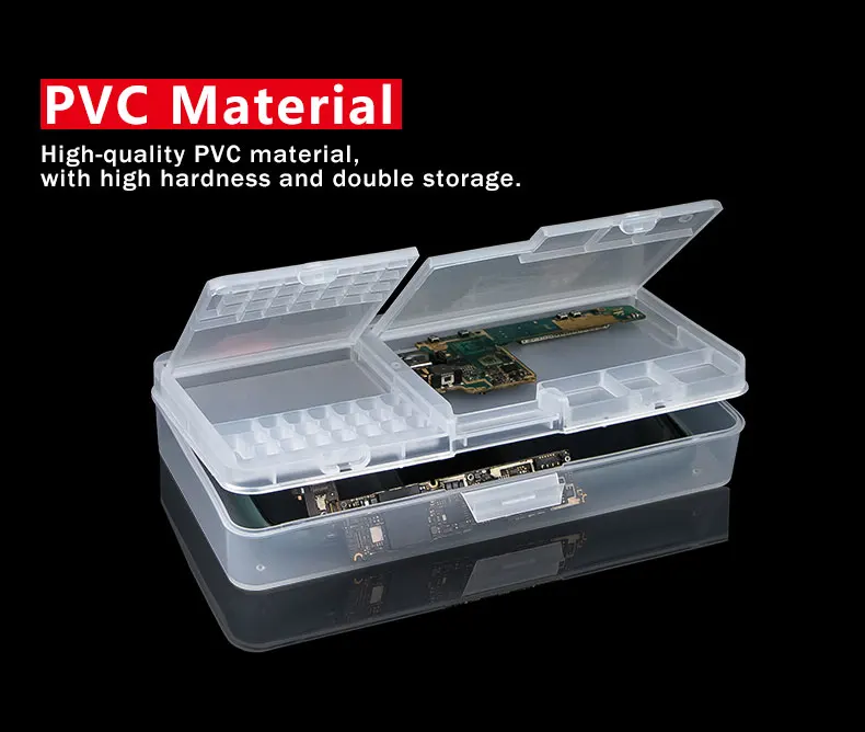 Multi Functional Mobile Phone Repair Acrylic Storage Box For Smartphone ...