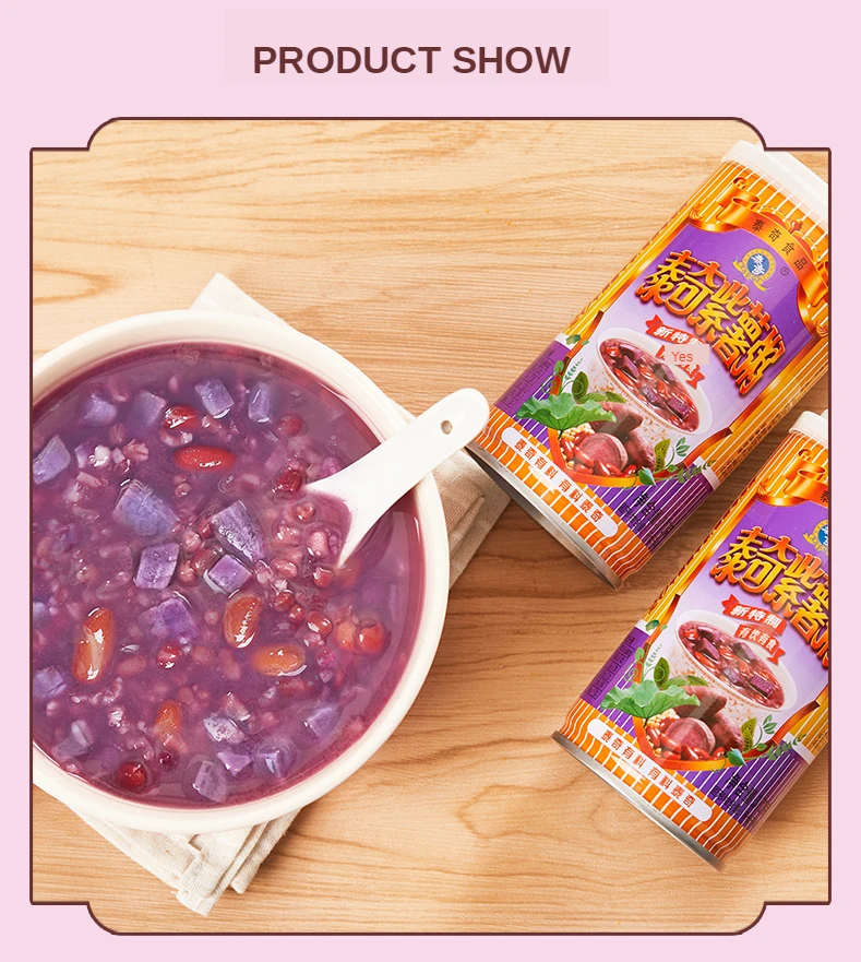 Purple Sweet Tomato Mixed Congee Mixed Porridge - Buy Mixed Congee ...